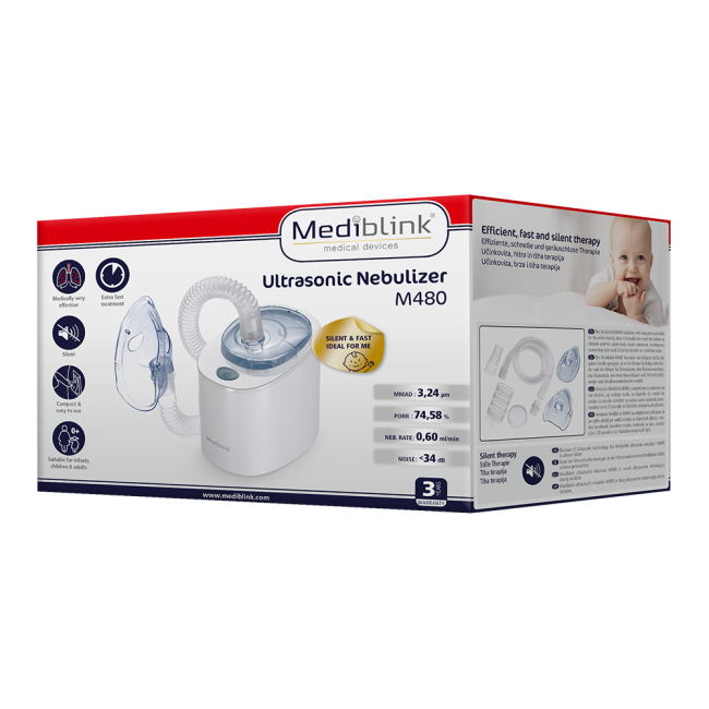 MEDIBLINK Ultrazvočni inhalator M480 (nov model)